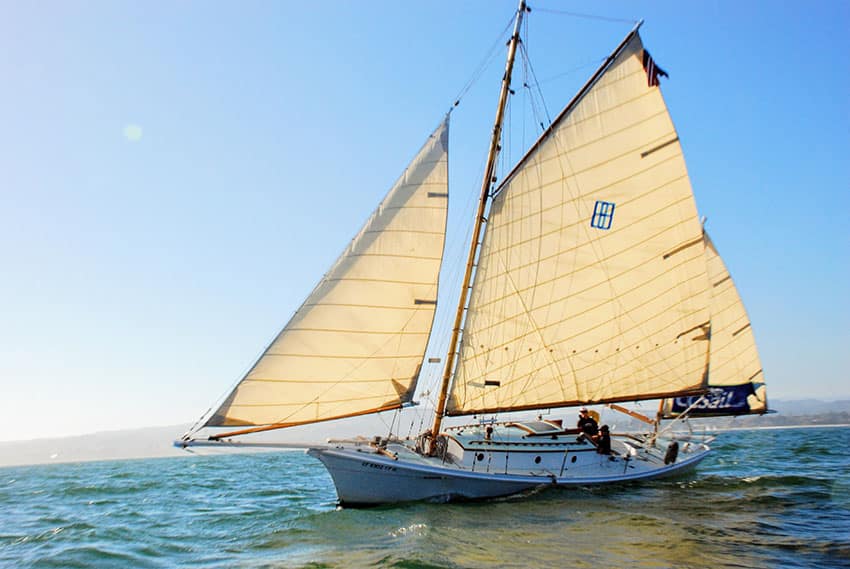 Photo gallery of Sarah, a classic wooden sailing yacht
