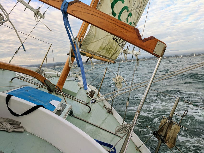 Photo gallery of Sarah, a classic wooden sailing yacht